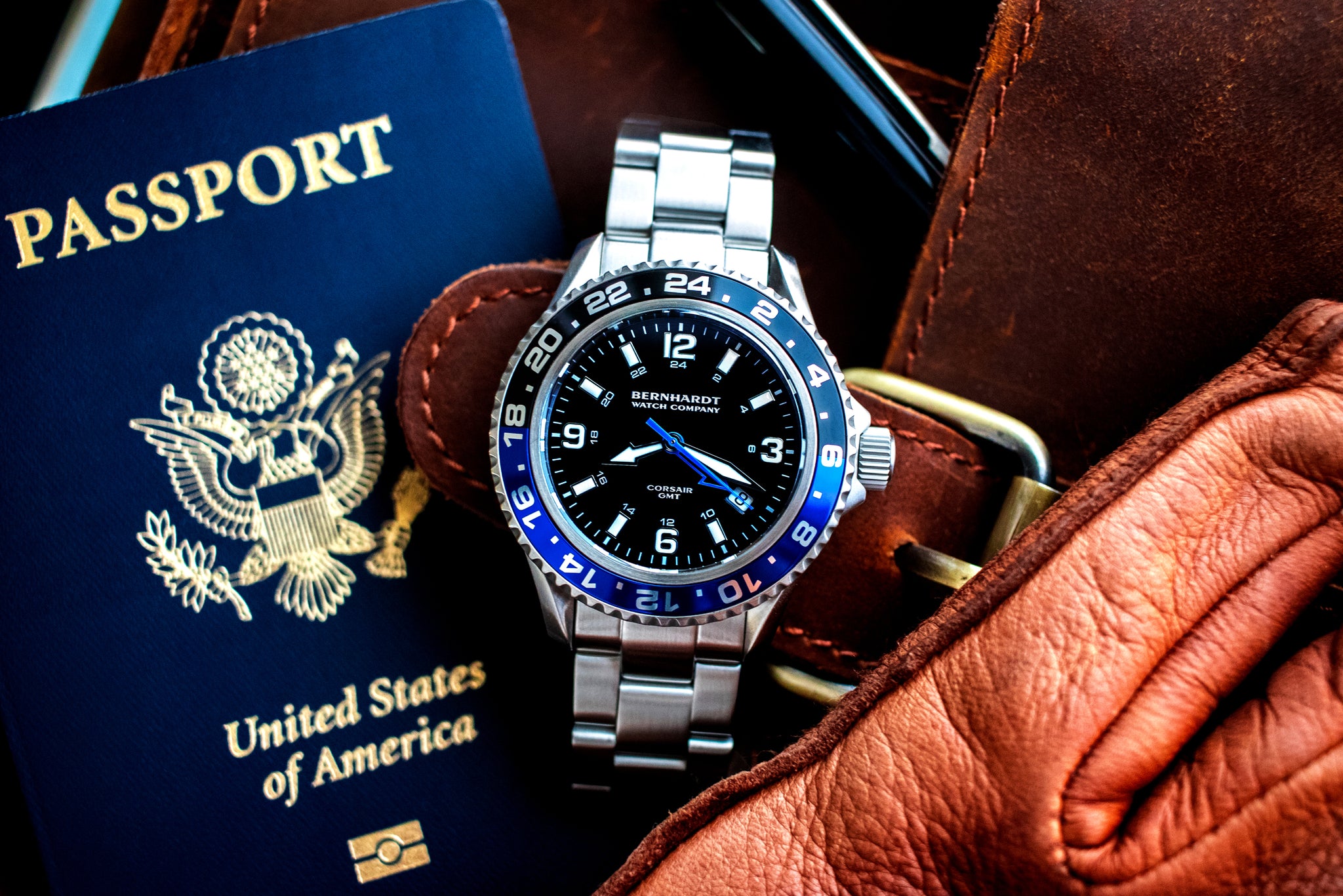 Corsair Diver and GMT Watches