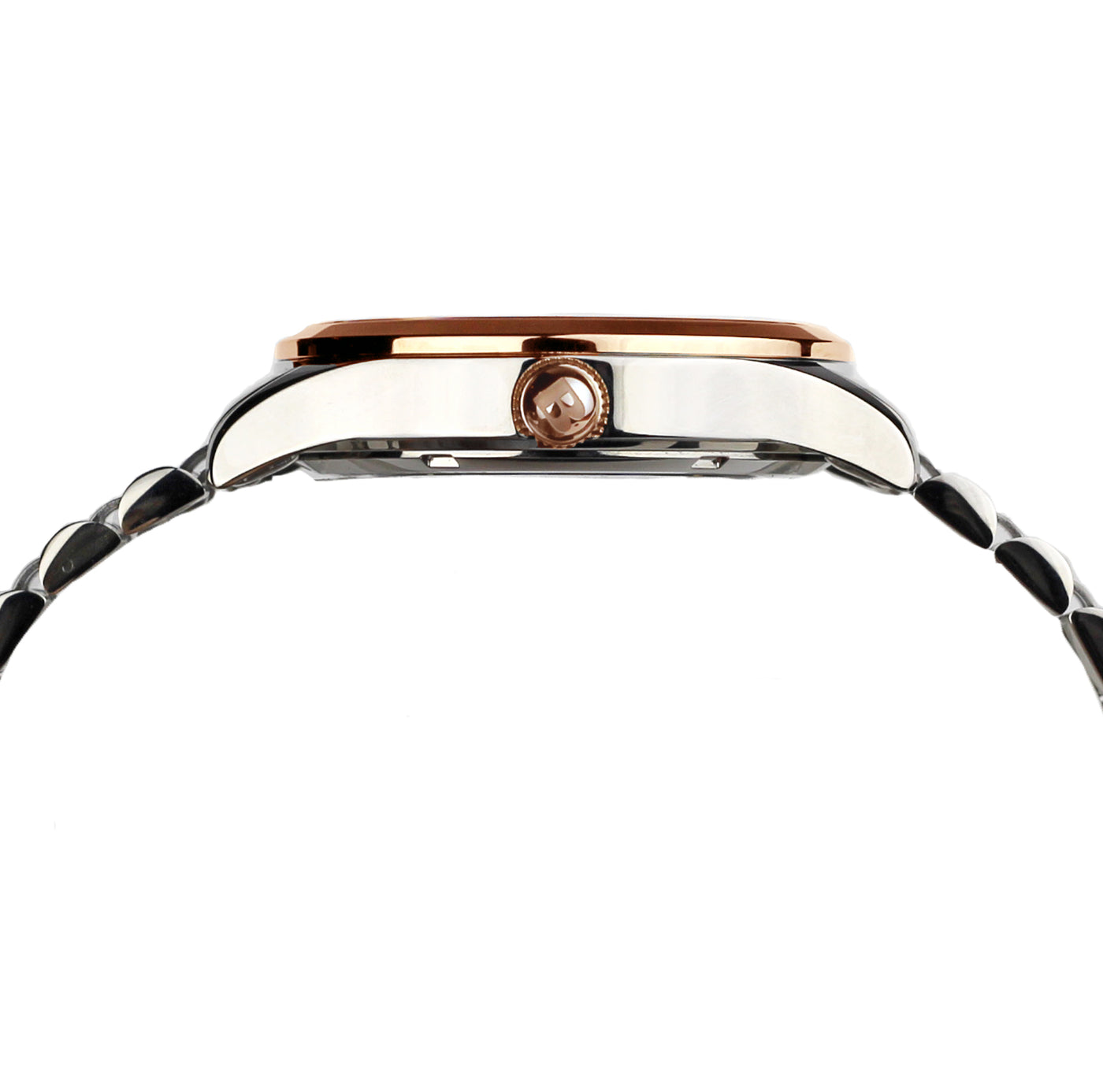 Captain's Watch Rose Gold/White Watch | Bernhardt Watch Company